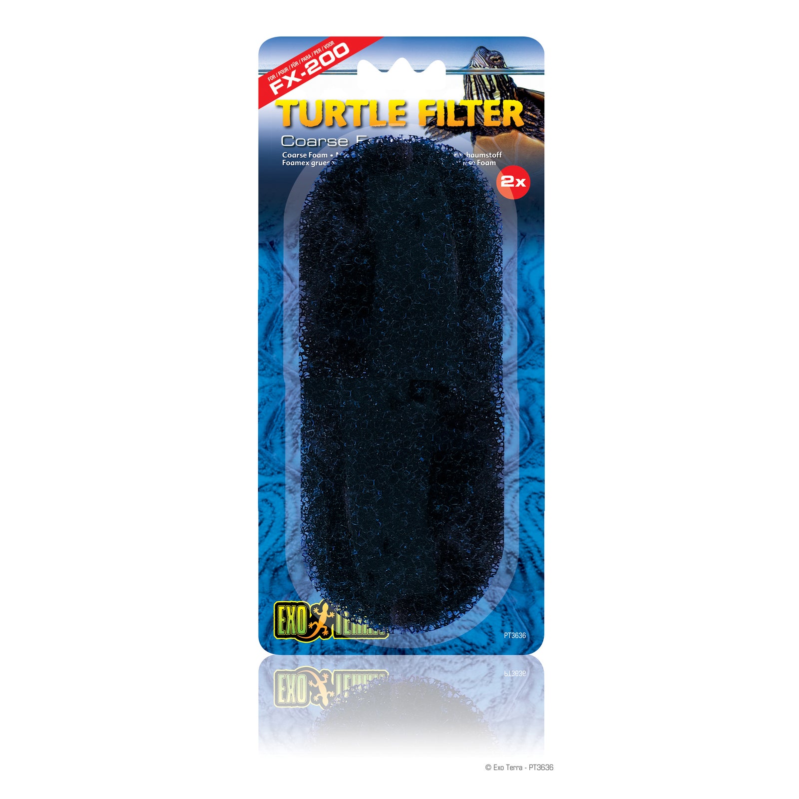 Exo Terra FX-200 Turtle Coarse Filter Foam – Aquariums West
