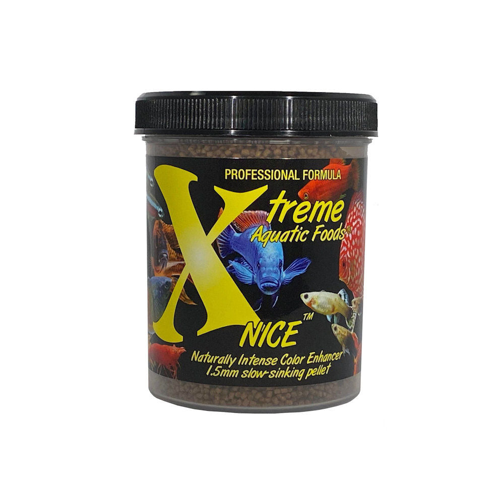 XTREME NICE 1.5mm SLOW SINKING PELLET 5oz – Aquariums West