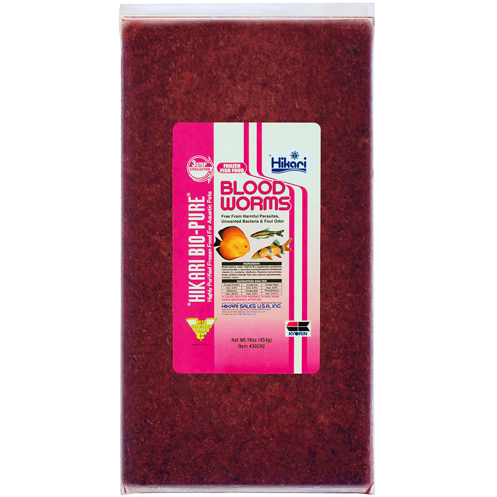 Hikari Frozen Blood Worms Jumbo – Aquariums West